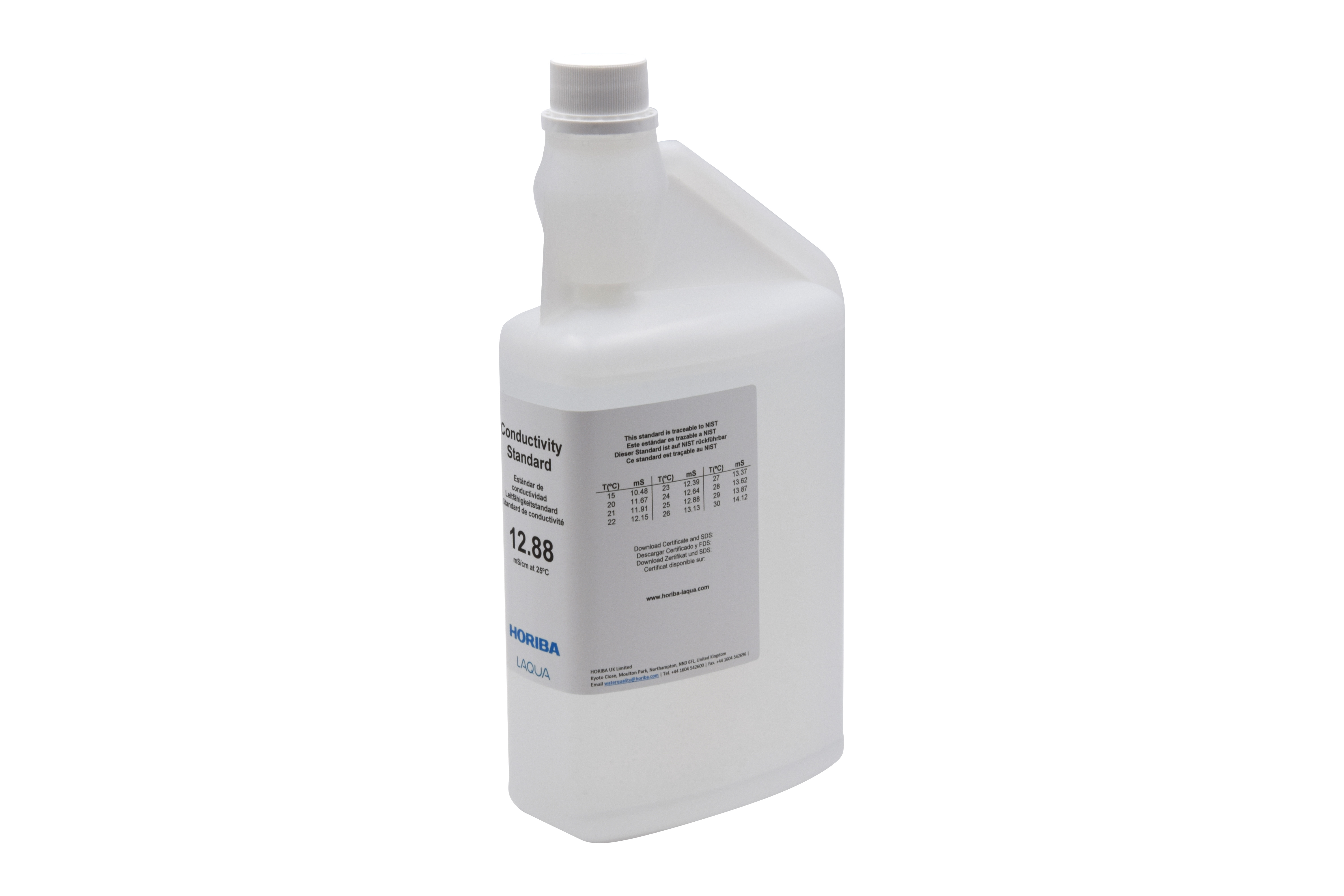 Horiba 12 88 Ms Cm Conductivity Calibration Solution 1000ml 1000 Ec 1288 Kalibierlösung 12